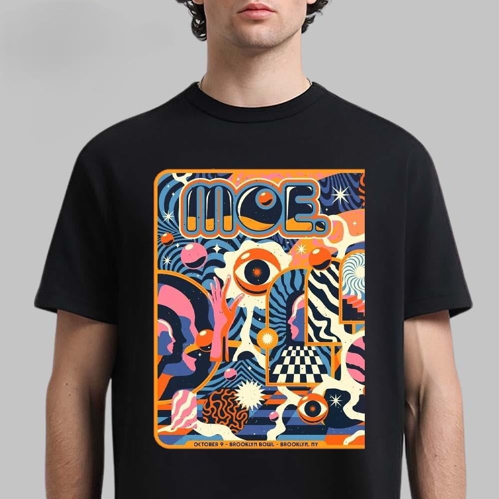 MOE Brooklyn New York 2025 Night 1 Venue Poster On Oct 9 2025 T-Shirt ...
