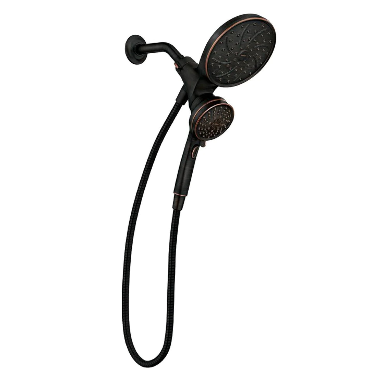 MOEN Magnetix 26008BRB Hand Shower and Rain Shower with Magnetic Dock ...