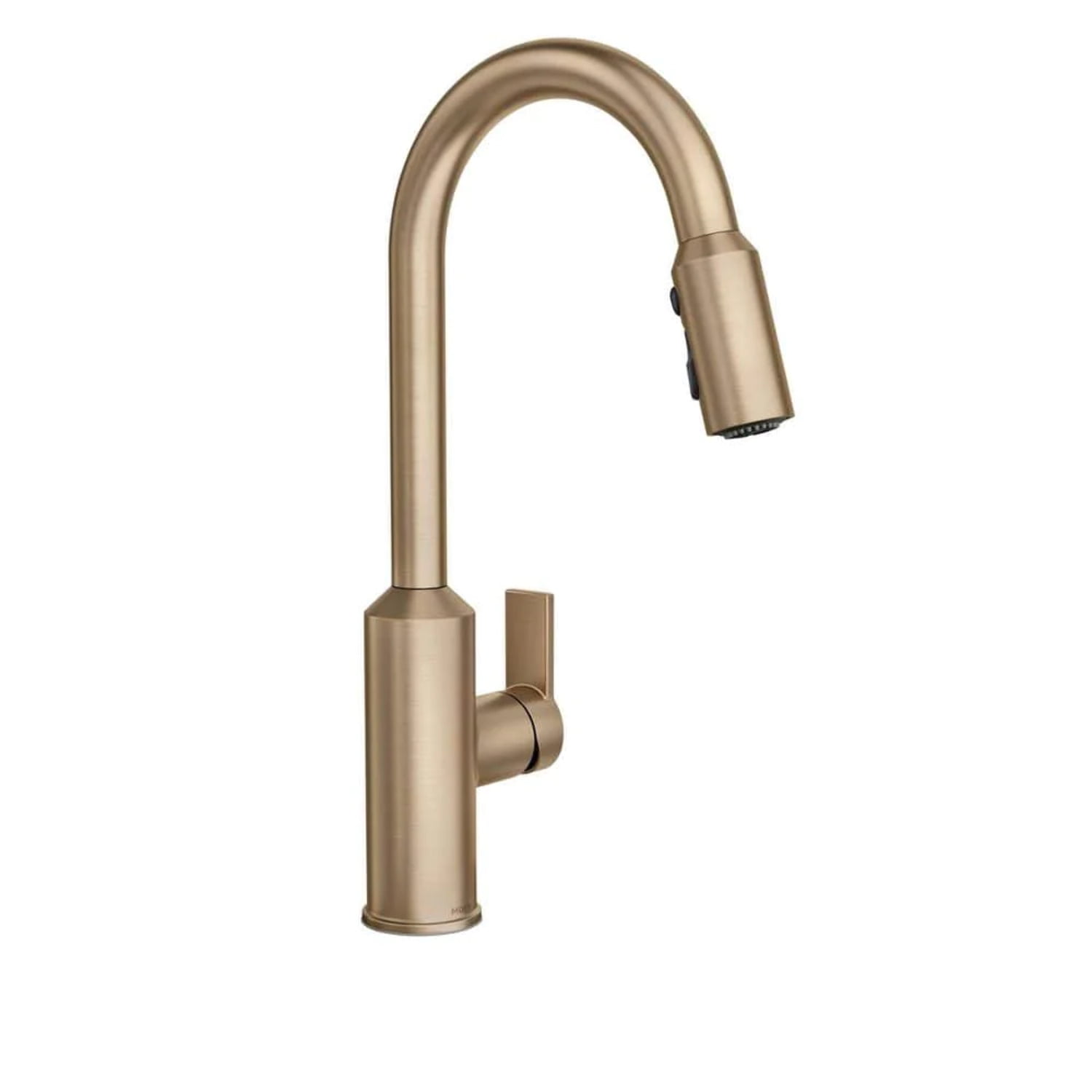 MOEN Meena Single-Handle Pull-Down Sprayer Kitchen Faucet with Power ...