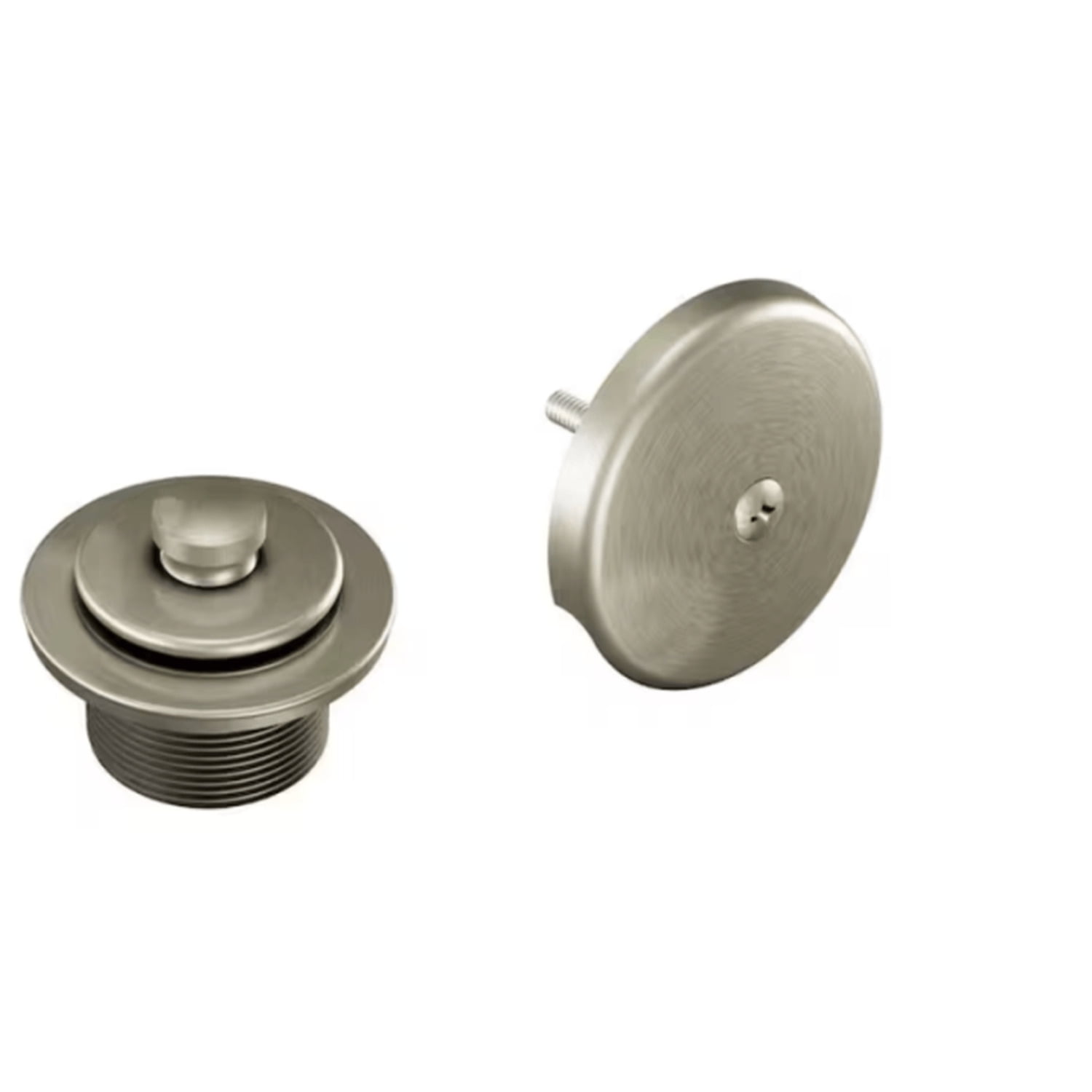 Moen T90331BN 1-1/2 in. Metal Push-Pull Drain in Brushed Nickel ...