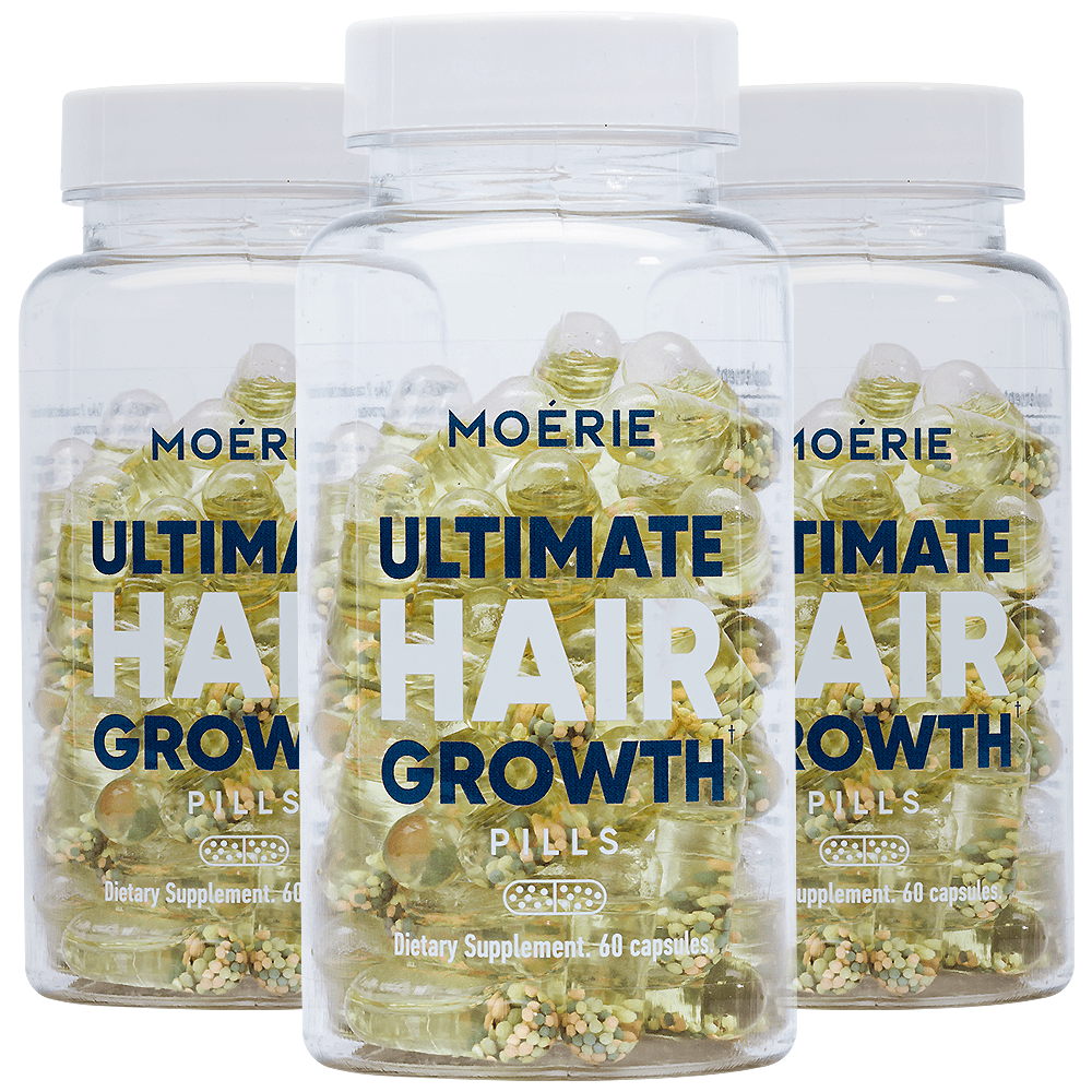 MOERIE Hair Growth Supplement for Women & Men - Hair Skin and Nails ...
