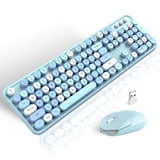 MOFII, Wireless Keyboard and Mouse Combo, 2.4GHz, Blue - Walmart.com