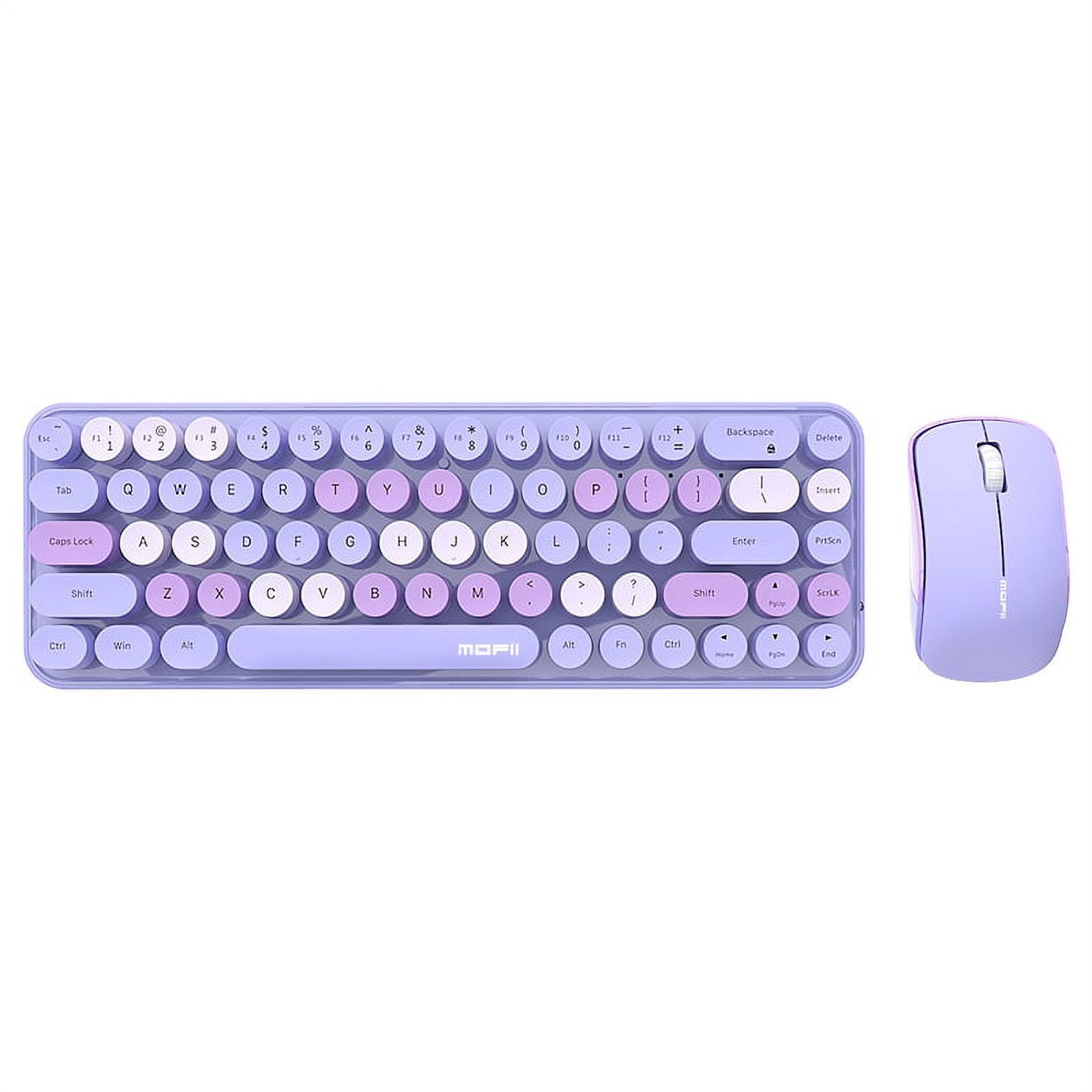 MOFII Wireless Keyboard and Mouse Set - Reliable 2.4 GHz Connectivity ...