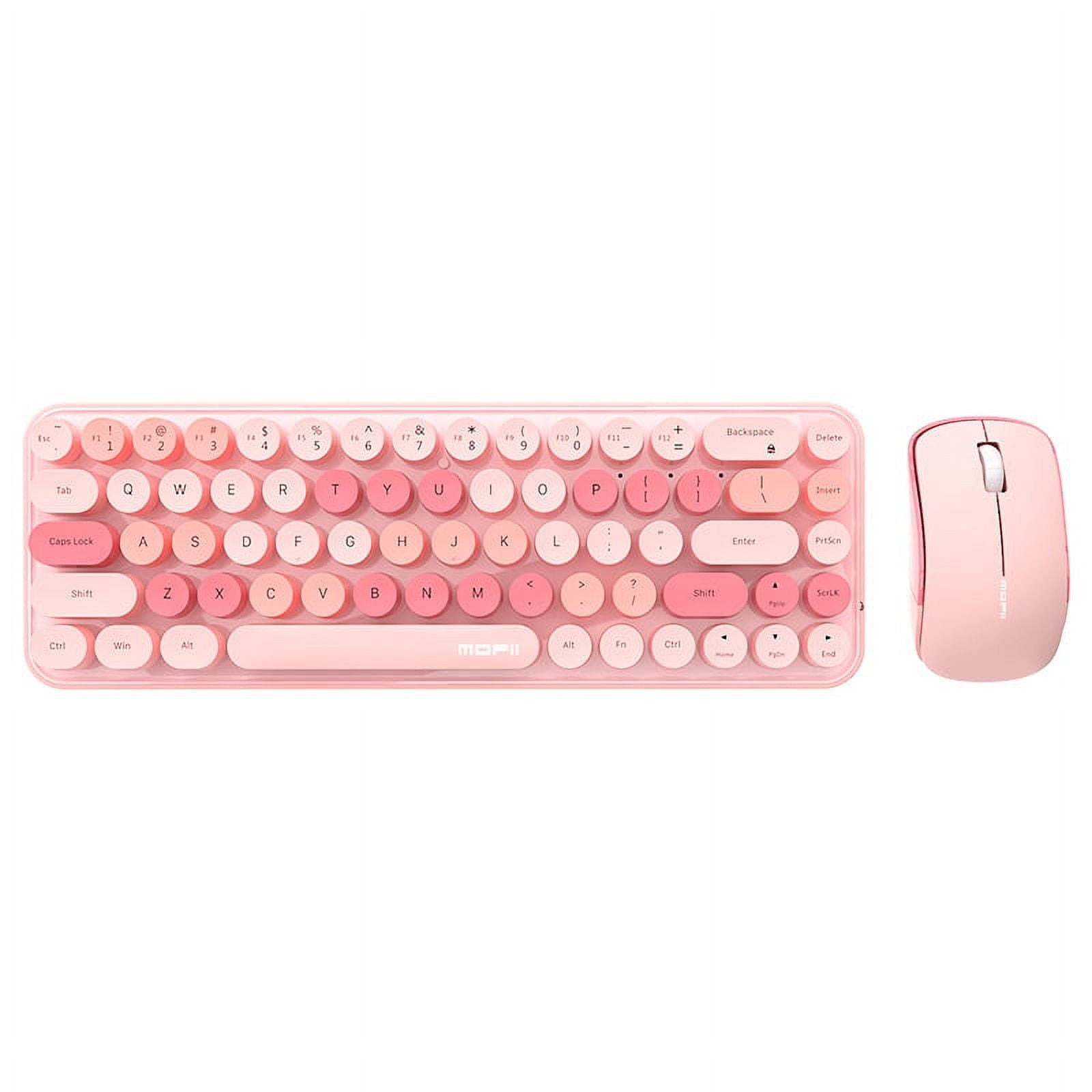 MOFII Wireless Keyboard and Mouse Set - Reliable 2.4 GHz Connectivity ...