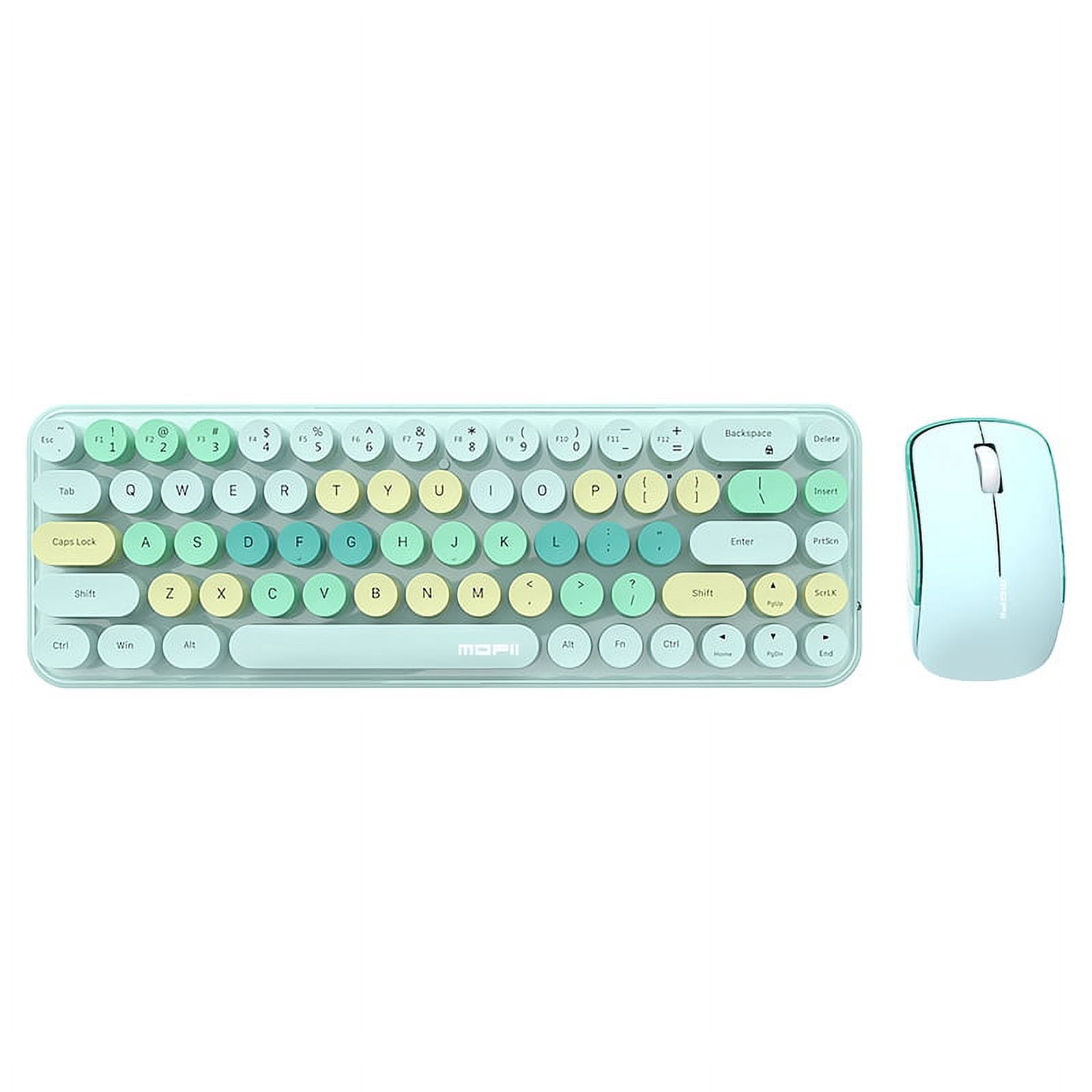 MOFII Wireless Keyboard and Mouse Set - Reliable 2.4 GHz Connectivity ...