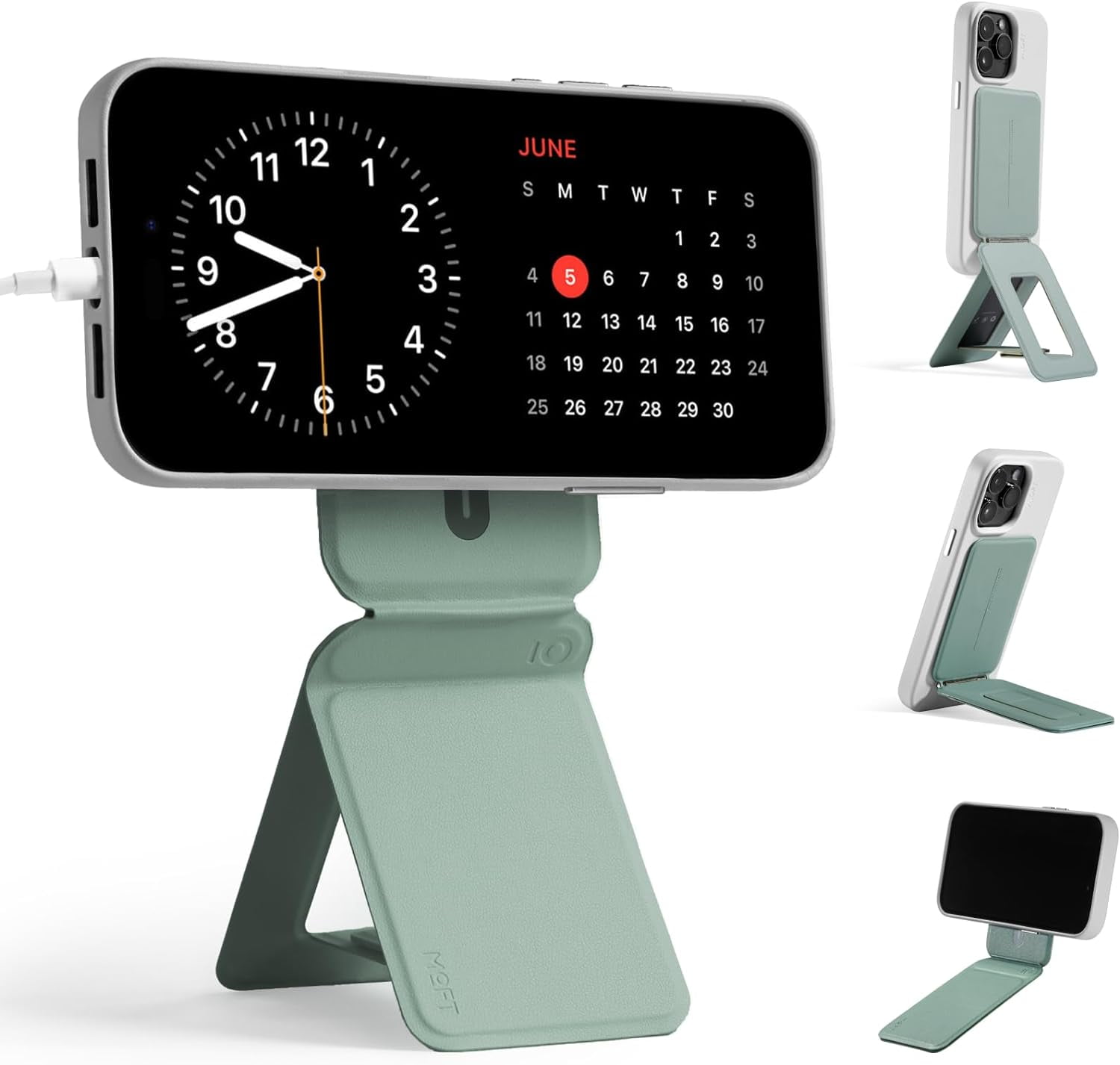MOFT Phone Tripod Stand Compatible with iPhone 15/14/13/12 Series ...