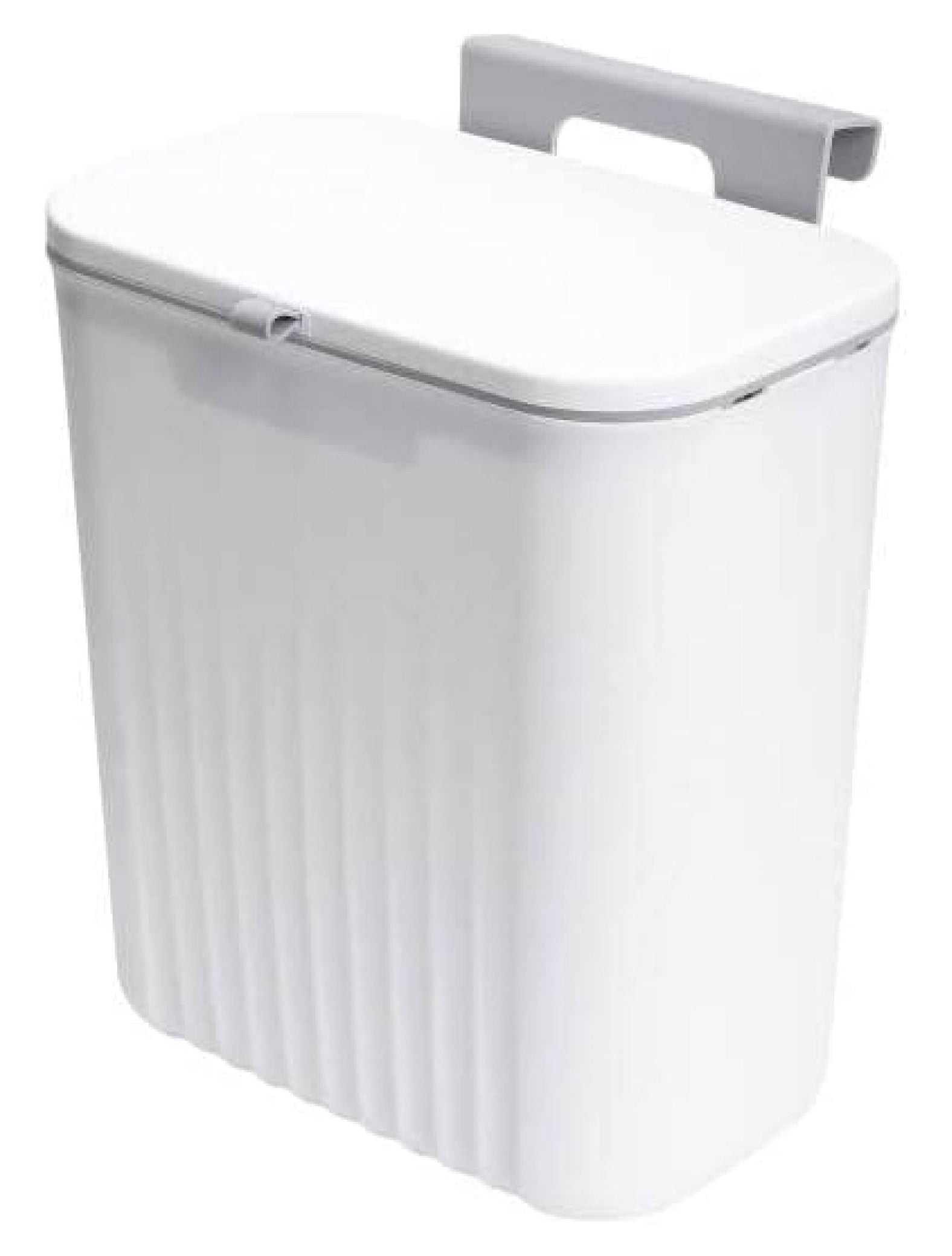 MOFU Kitchen Hanging Trash Can, 2.4 Gallon Compost Bin with Lid for ...