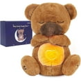 MOFUSAN Soothe Snuggle Bear Plush, Soothing Breathing Bear Stuffed ...