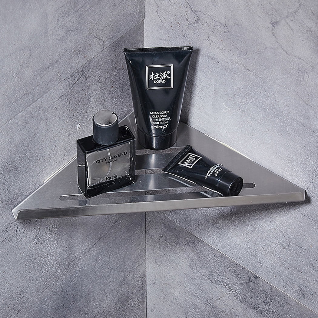MOGFCT Bathroom Corner Shelf, Wall Mounted, Waterproof Storage ...