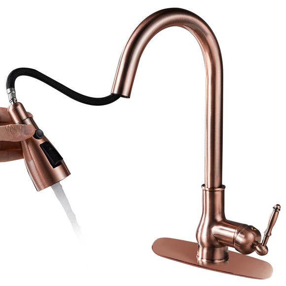 Rose Gold Kitchen Faucet