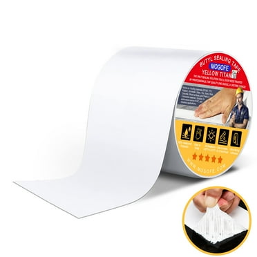 Everbond Roof Repair Tape - 4" x 50' - Waterproof EPDM, TPO, Fiberglass ...