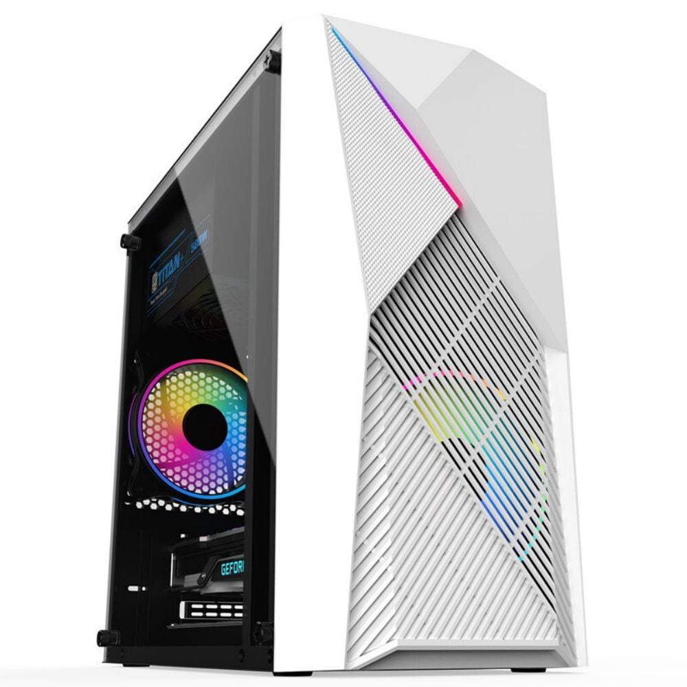 MOGPC Gaming Tower Desktop PC, Windows 11, AMD Ryzen 5 5600G 3.9GHz ...