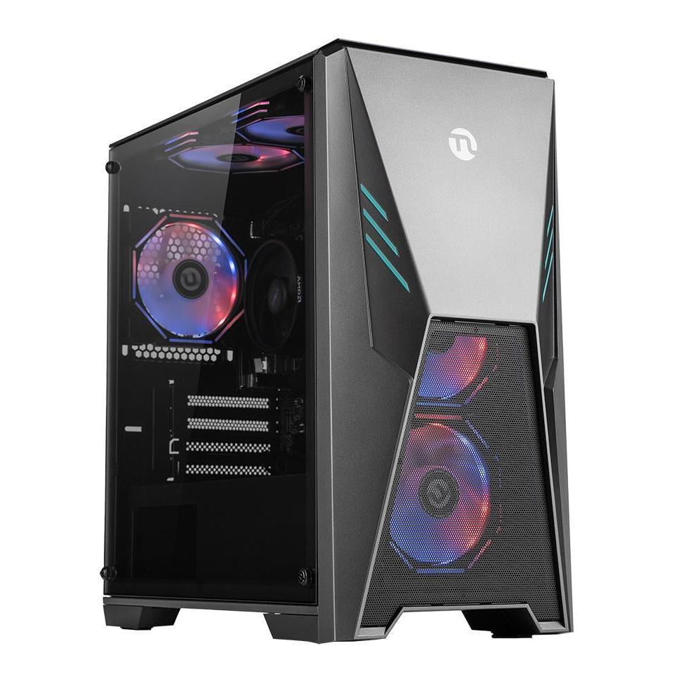 MOGPC Gaming Desktop PC, AMD Ryzen 5 5700G 3.8GHz, AMD Radeon Graphics ...