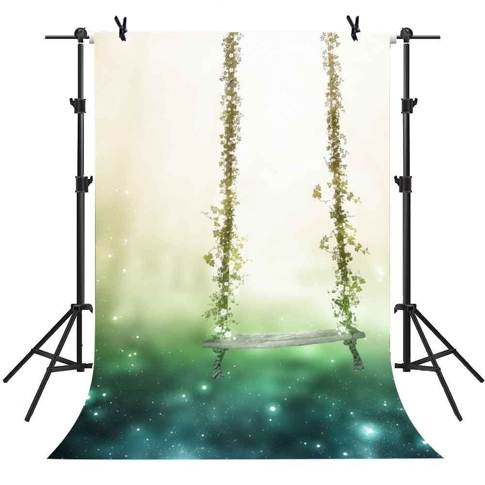 MOHome 5x7Ft Beautiful Swing Backdrop Children Party Background Photo ...