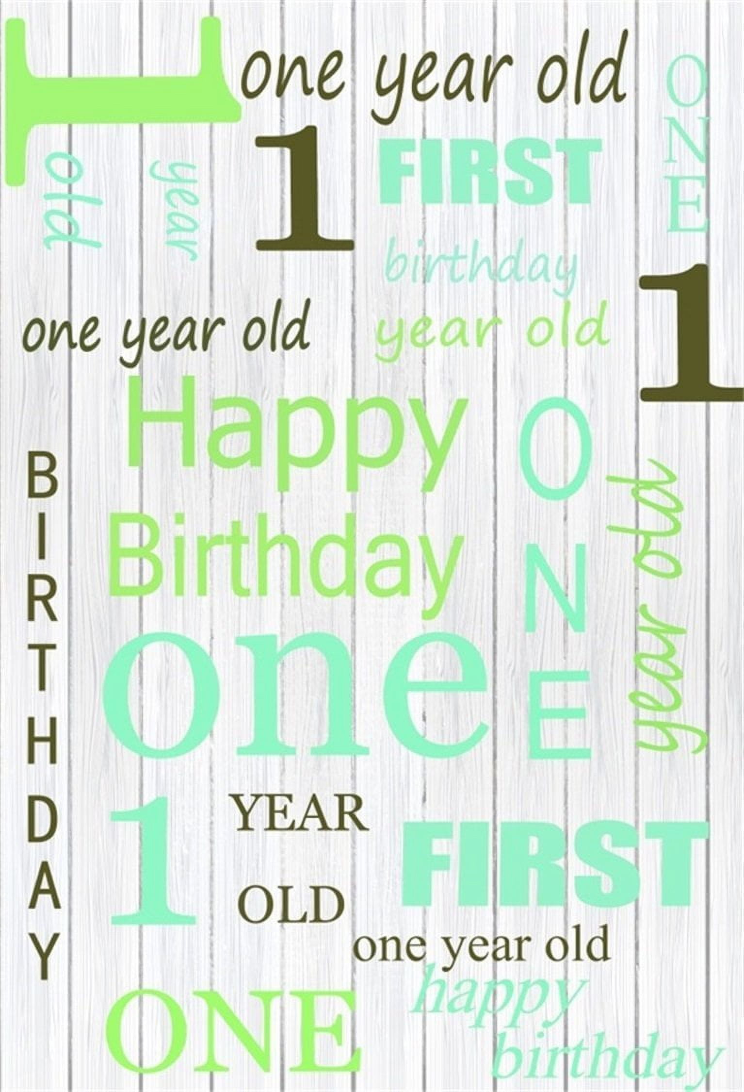 MOHome 5x7ft 1st Birthday Background One Year Old Photography Backdrop ...