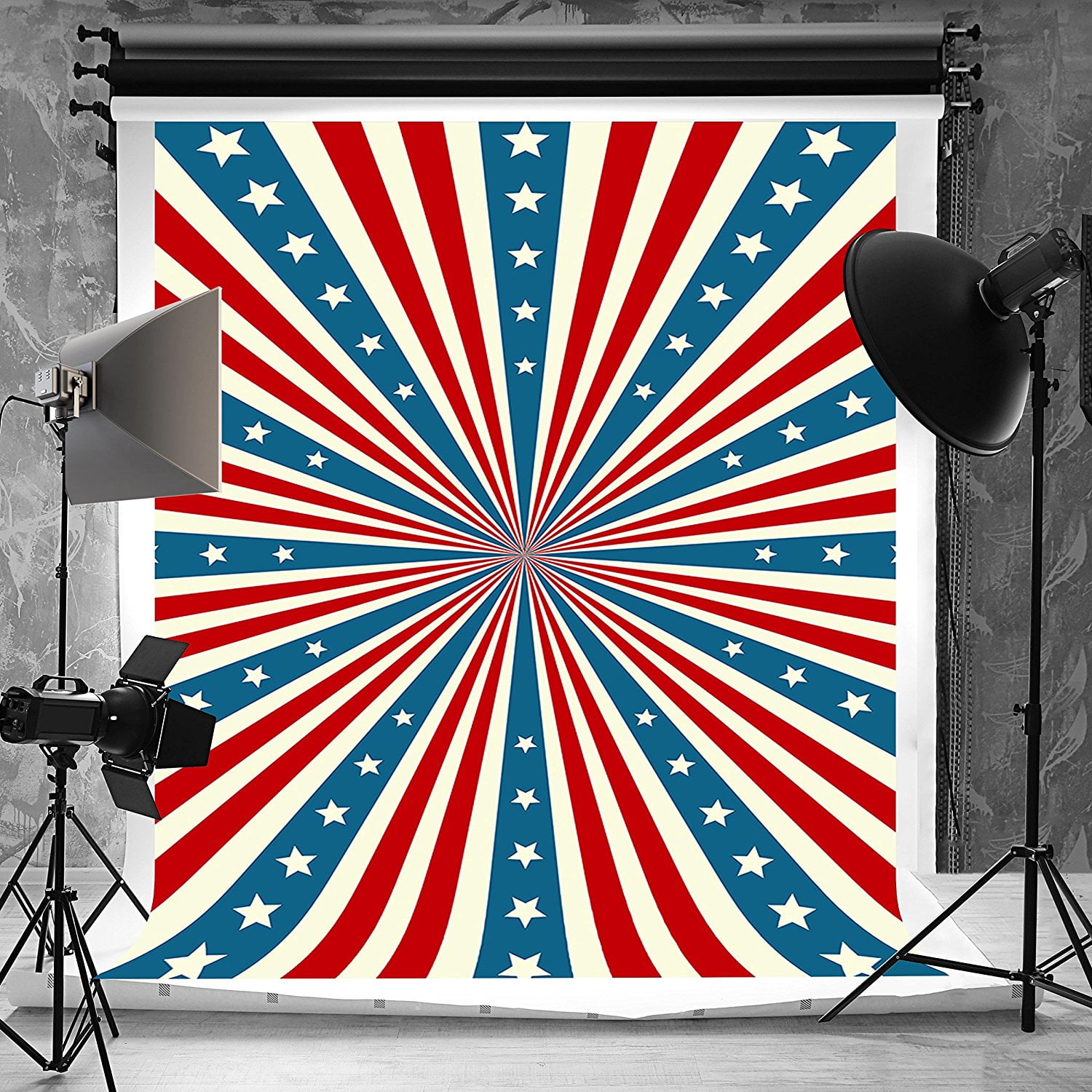 MOHome 5x7ft American Flag Photography Backdrops USA Flag Backdrop ...