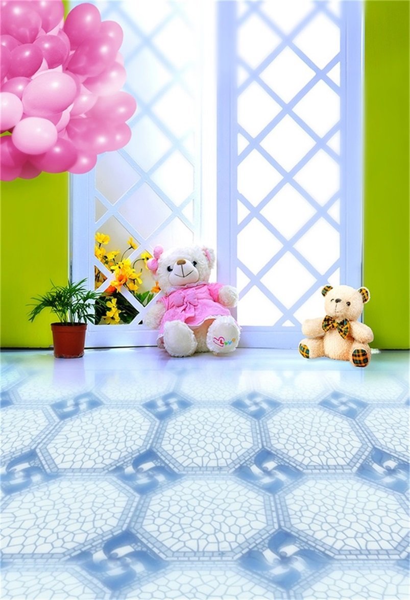 MOHome 5x7ft Artistic Background Photography Backdrop Sweet Baby Room ...