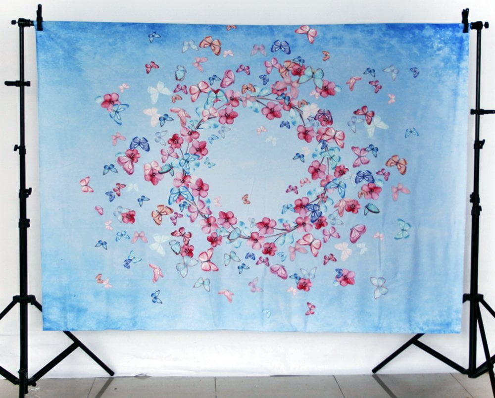 MOHome 5x7ft Baby Milestone Photography Background Prop Growing Infants ...