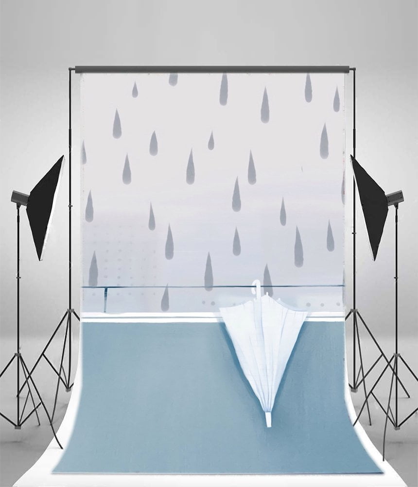 MOHome 5x7ft Backdrop Photography Background Abstract Raindrop Umbrella ...