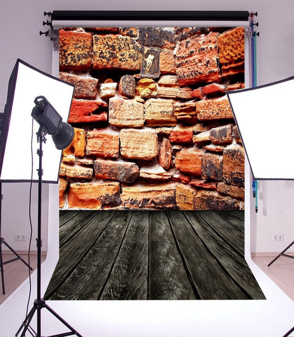 MOHome 5x7ft Backdrop Studio Props Beautiful Brick Wall Photography ...