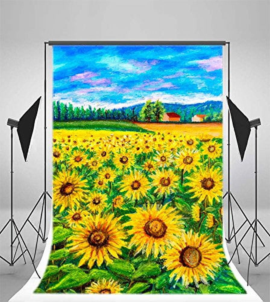 MOHome 5x7ft Backdrop Watercolor Painting Photography Background Oil ...