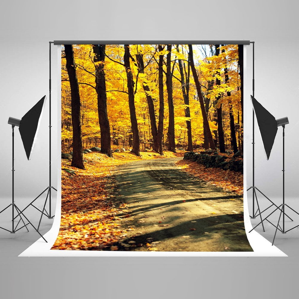 MOHome 5x7ft Backdrop for Photographer Winding Forest Path Background ...