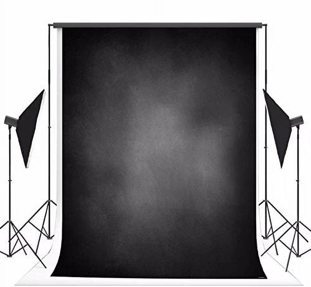 MOHome 5x7ft Black Foggy Photography Backdrop Digital Printing Photo ...