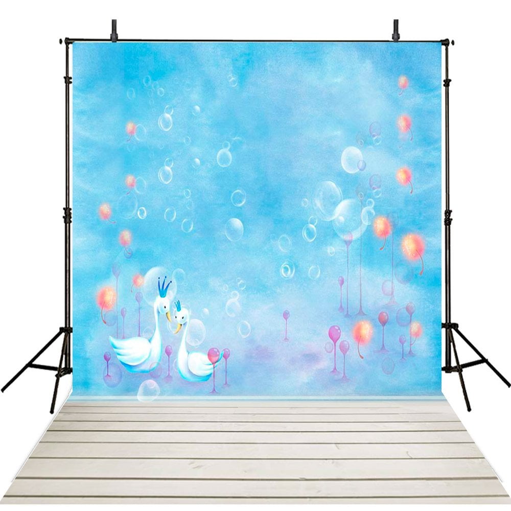 MOHome 5x7ft Blue Photography Backdrops Girls Photography For Backdrop ...