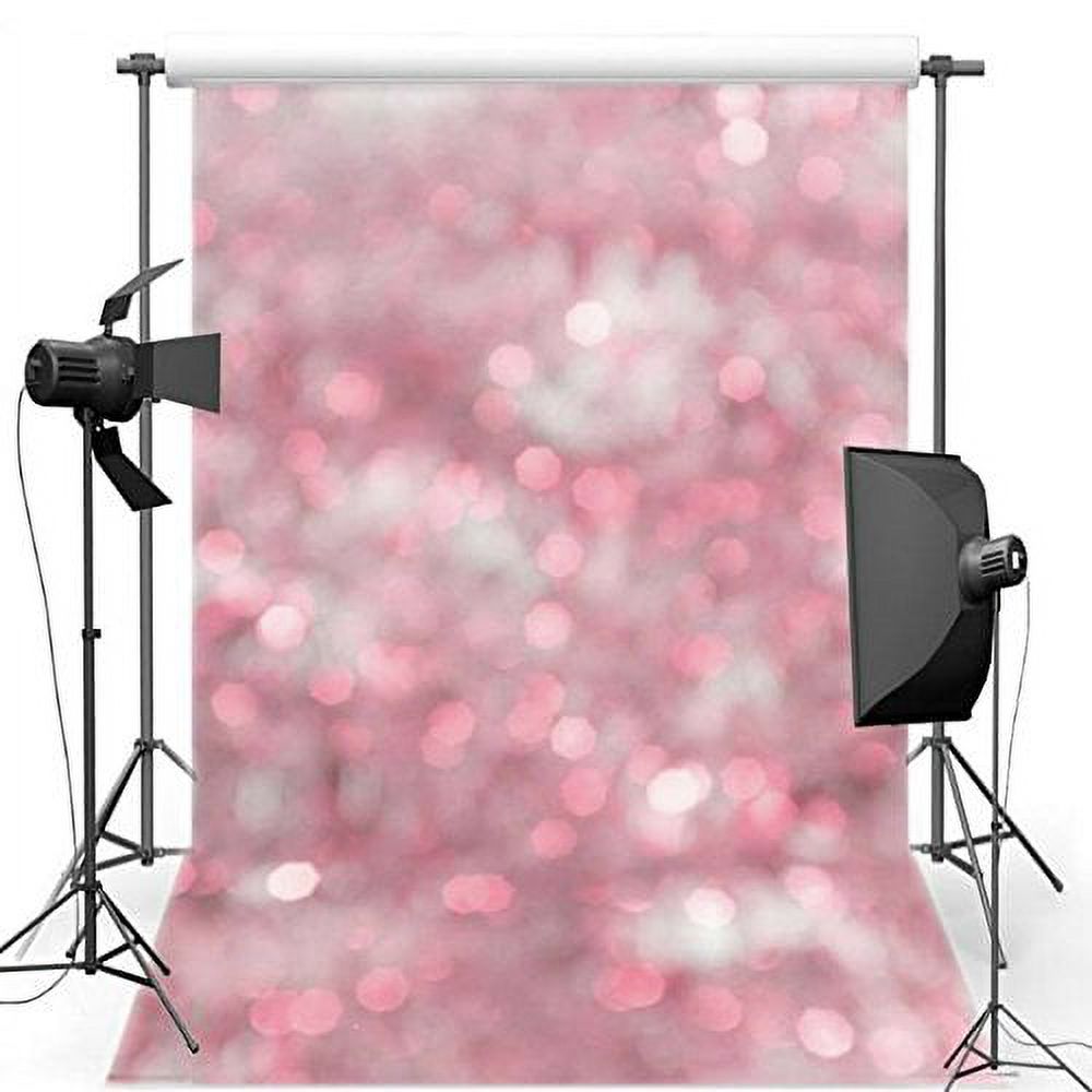 MOHome 5x7ft Bokeh Pink red Polka Dot Flower backdrop children kids ...