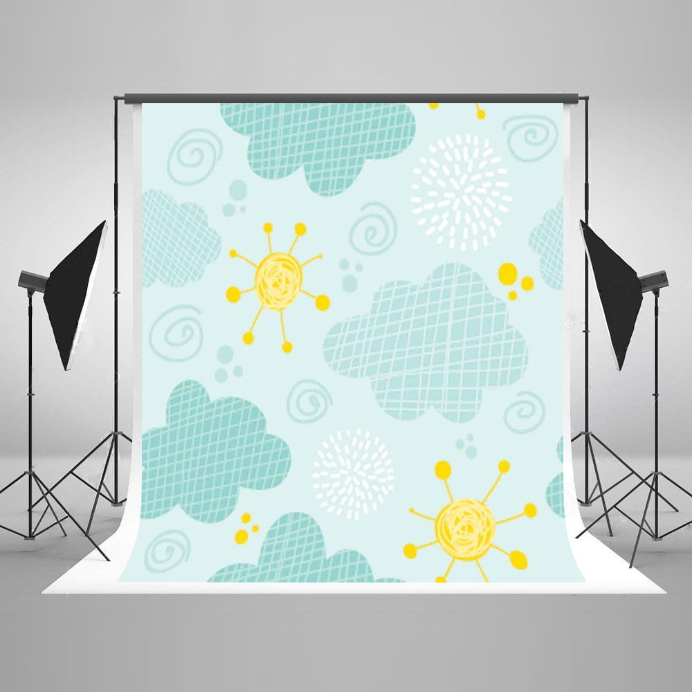 MOHome 5x7ft Cartoon Picture Photo Backdrop Photography Studio ...
