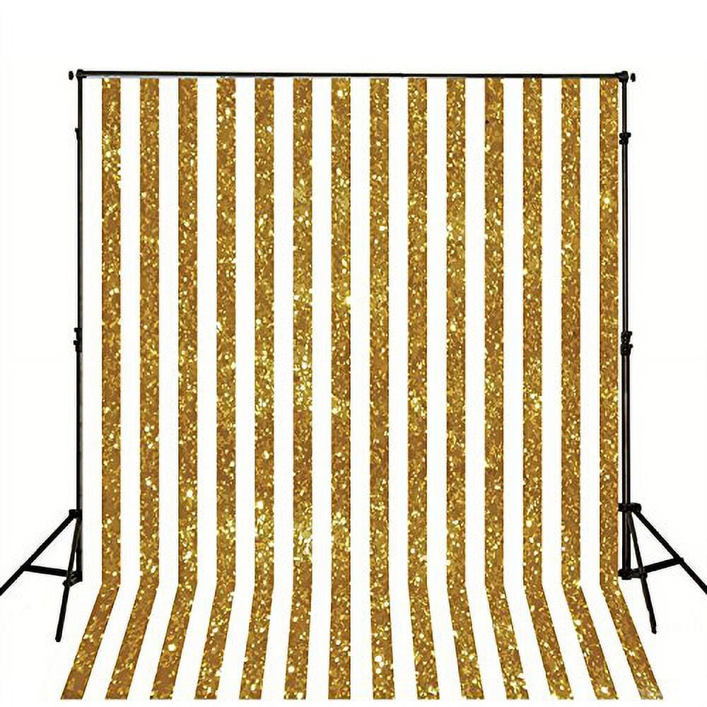 MOHome 5x7ft Child'S Professional Studio Background White with Gold ...