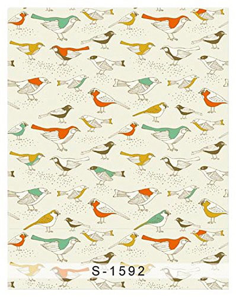 MOHome 5x7ft Colorful Birds Pattern Photography Studio Backdrop ...
