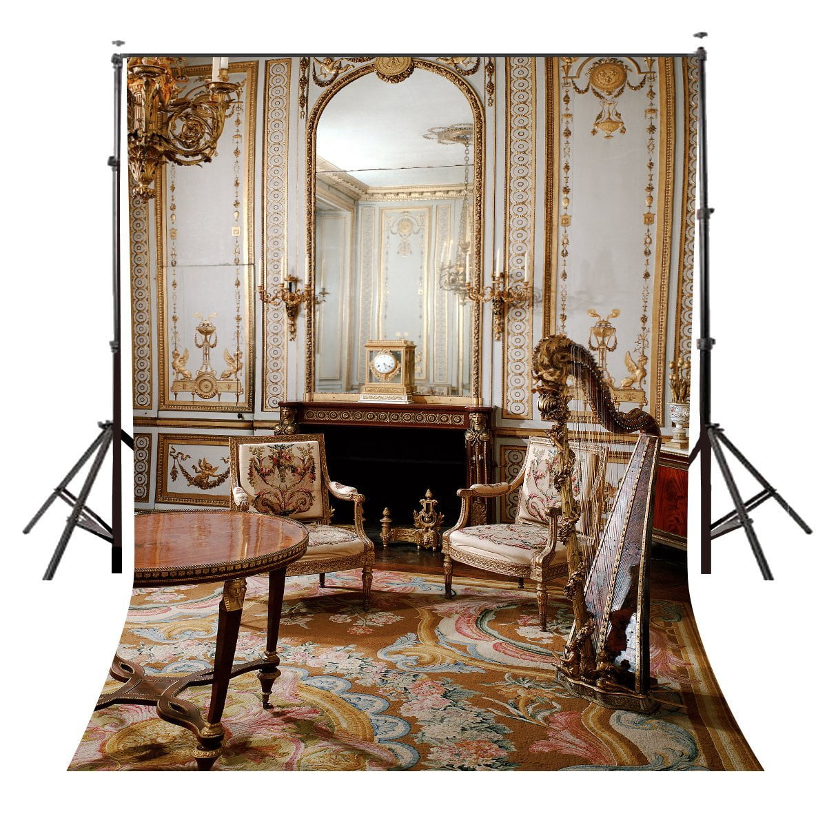 MOHome 5x7ft Digital Photography Backdrops Gorgeous Palace Decoration ...