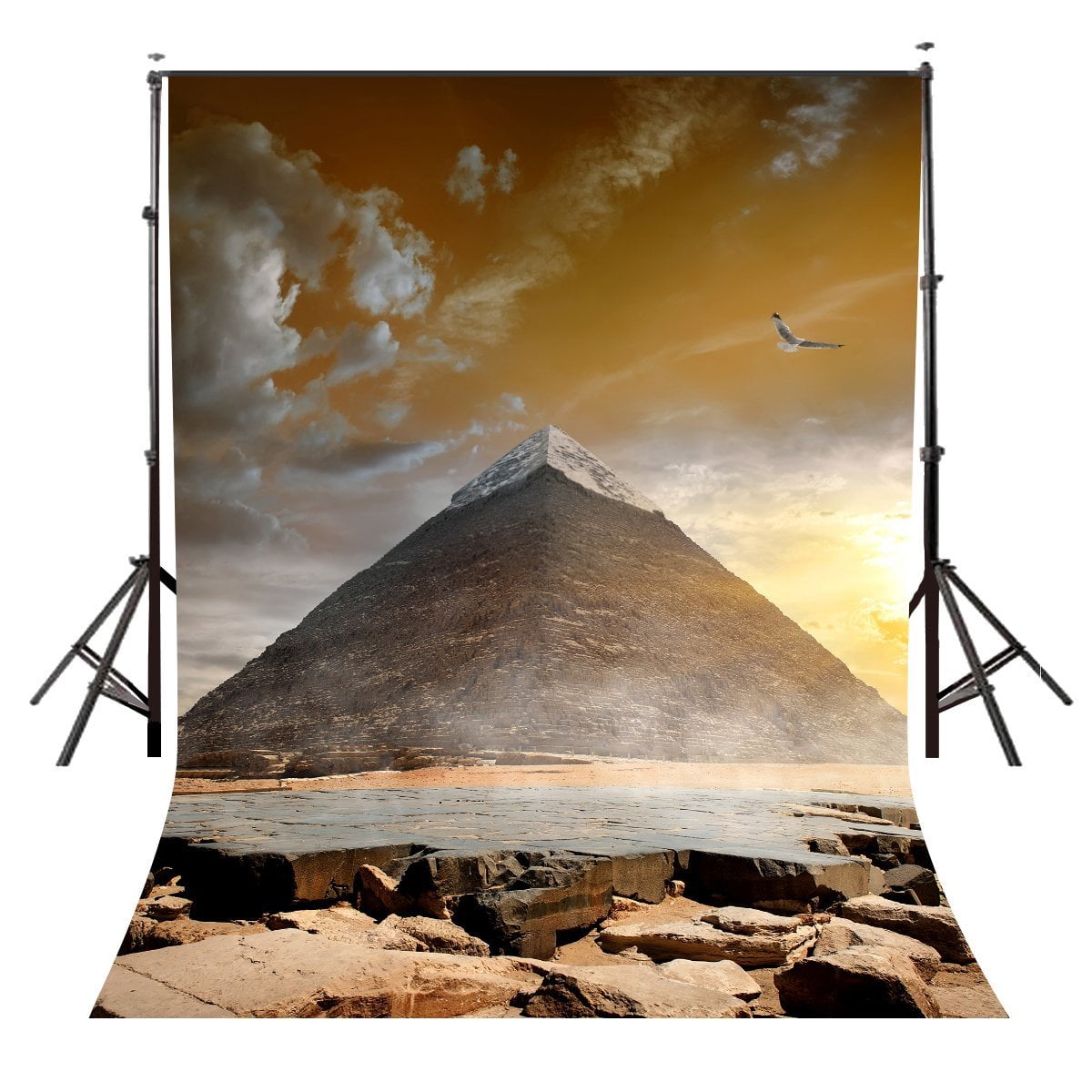 MOHome 5x7ft Egypt pyramids Photography Backdrop Magnificent Landscape ...