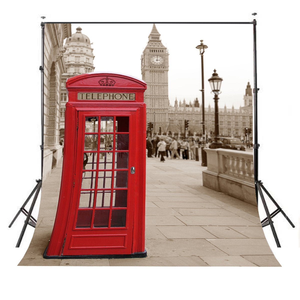 MOHome 5x7ft Exquisite London BigBen tower river Photography Backdrops ...