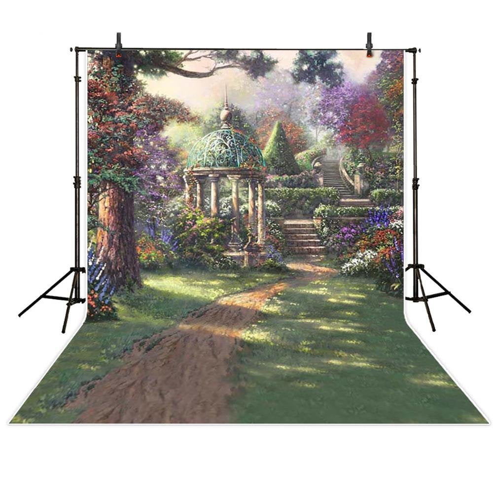 MOHome 5x7ft Garden Theme Scene Spring Floral Flower backdrops party ...