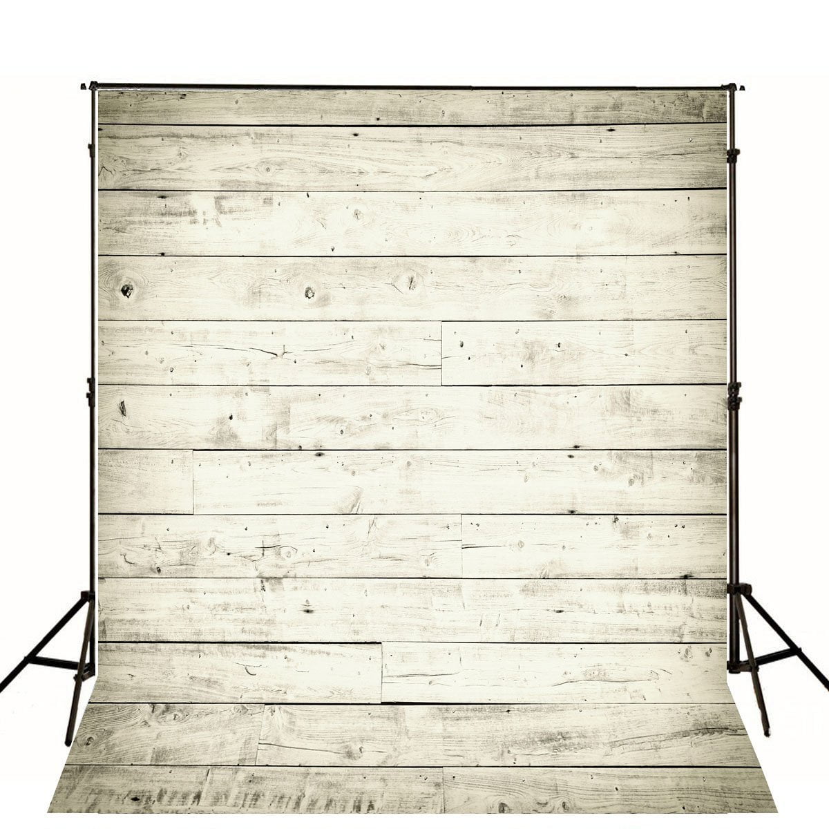 MOHome 5x7ft Grey Parallel Wood Wall Photo Backdrops Wood Floor ...