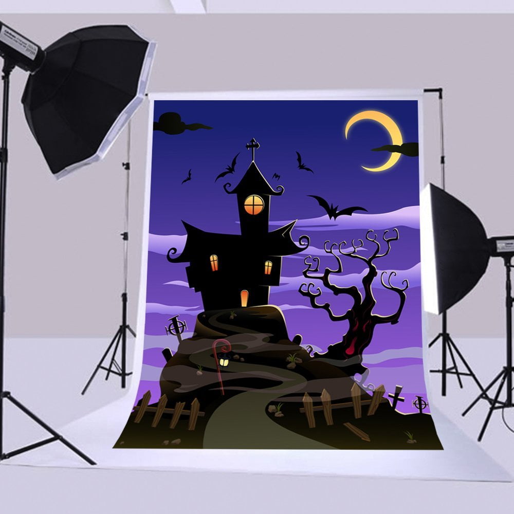 MOHome 5x7ft Halloween backdrops for photography haunted house dead ...