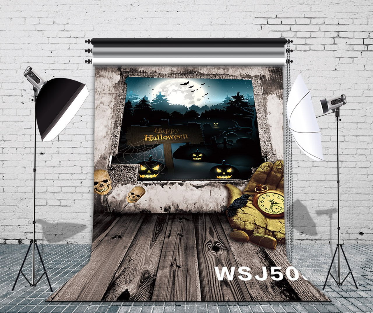 MOHome 5x7ft Hallowmas Party Photography Backdrop Photo Background ...