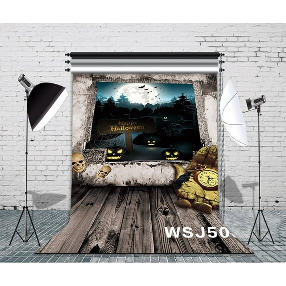 MOHome 5x7ft Hallowmas Party Photography Backdrop Photo Background ...