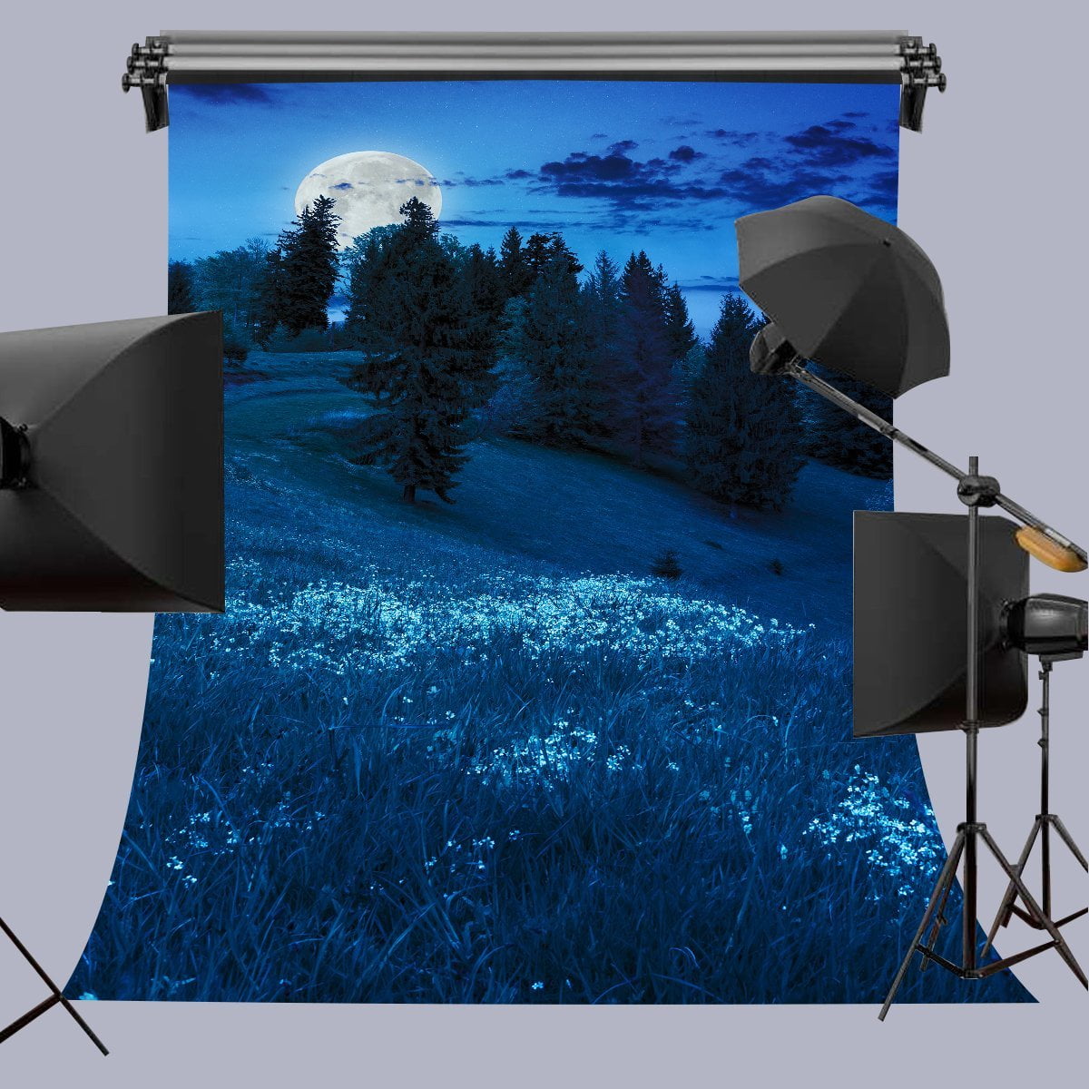 MOHome 5x7ft Moon Digital Printed Photography Backdrop Prop Photo ...