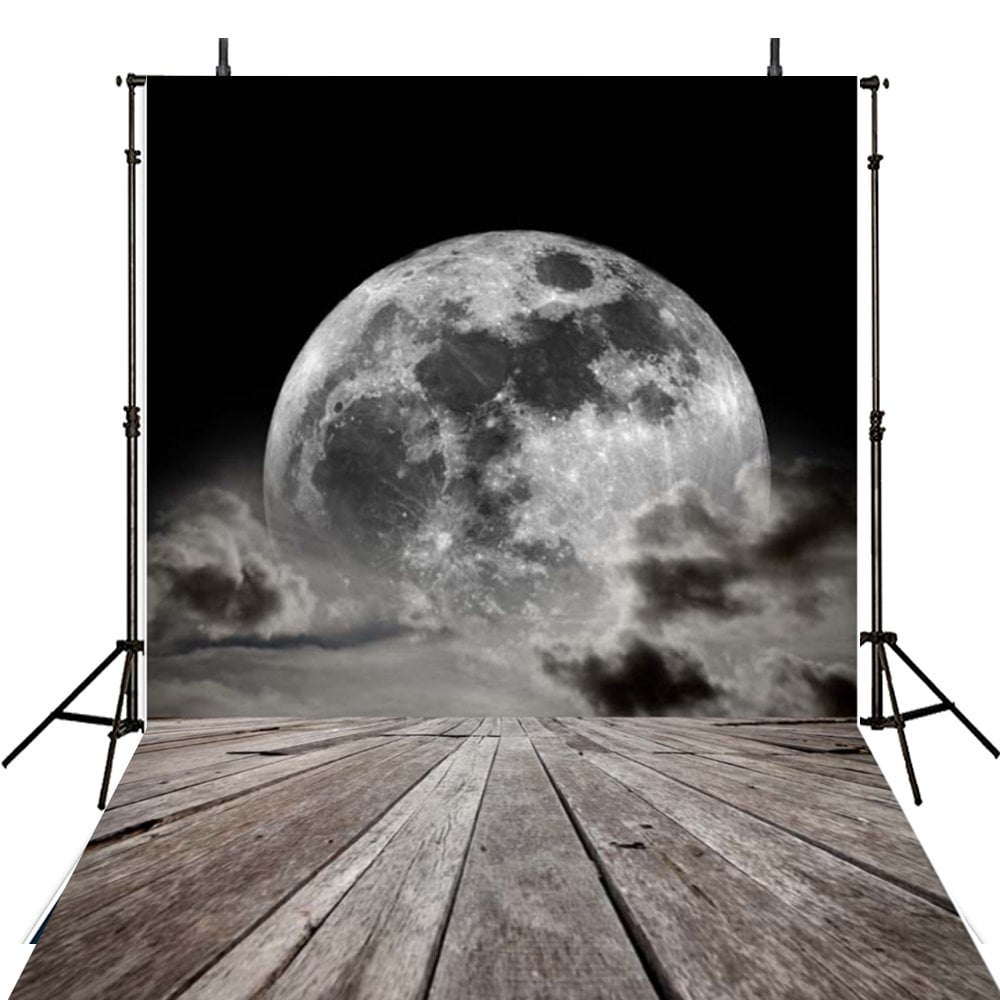 MOHome 5x7ft Night Moon Photography Backdrops For Children Photography ...