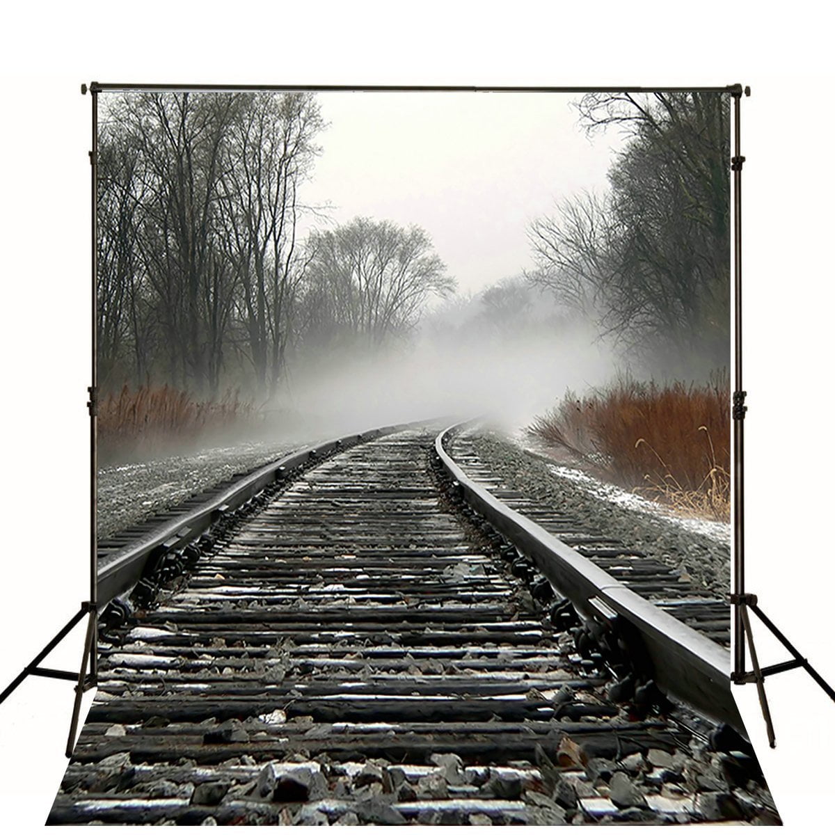 MOHome 5x7ft Nostalgic Photography Background Track Photography ...