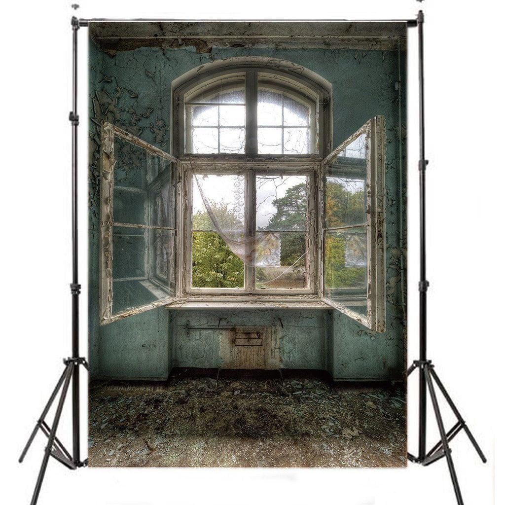 MOHome 5x7ft Old Windows Photography Backdrop Photo Photography ...
