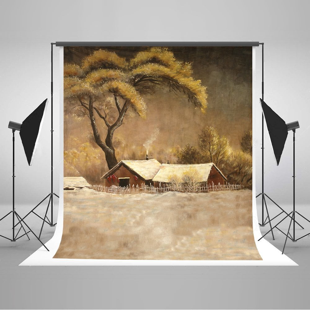 MOHome 5x7ft Painting Photography Backdrops for Photographers House in ...