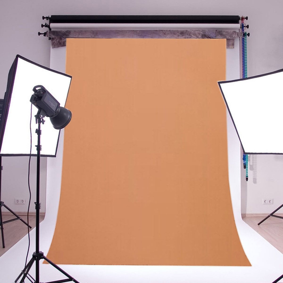 MOHome 5x7ft Peach Photography Background Photography Backdrop Studio ...