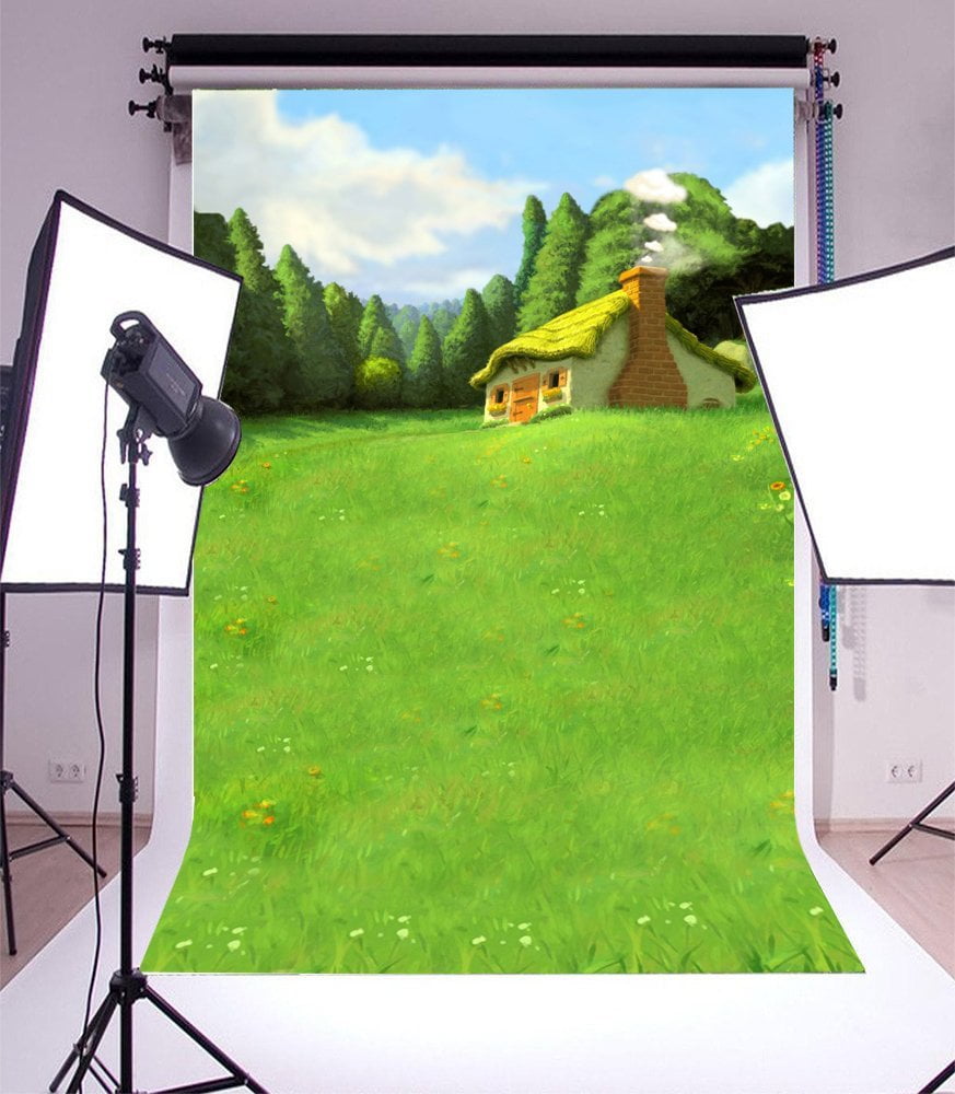 MOHome 5x7ft Photography Backdrop Beautiful Outdoor Street Scene ...