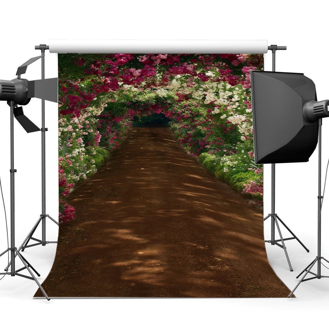 MOHome 5x7ft Photography Backdrop Fancy Cherry Blossom Fresh Flowers ...