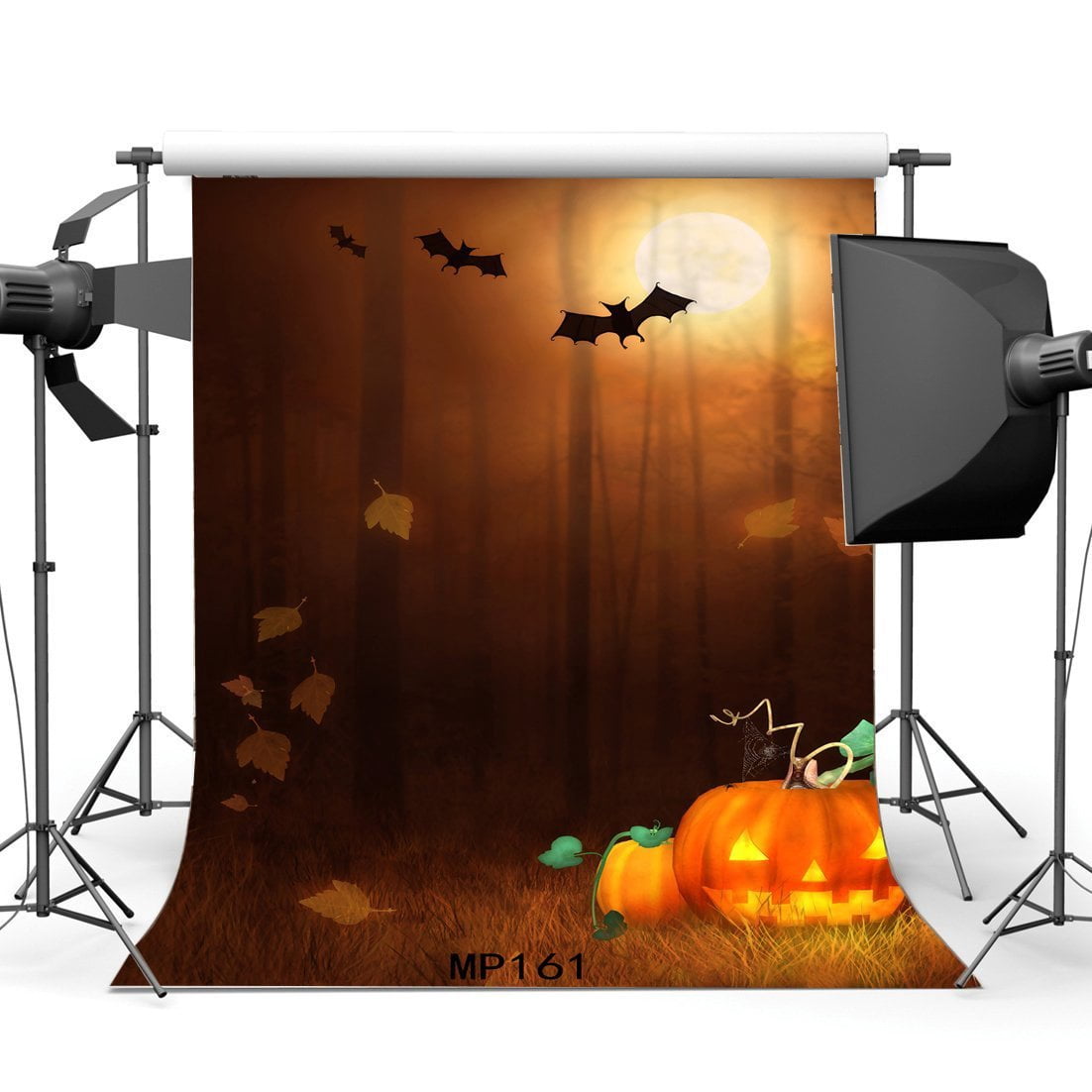 MOHome 5x7ft Photography Backdrop Halloween Horror Night Mysterious ...