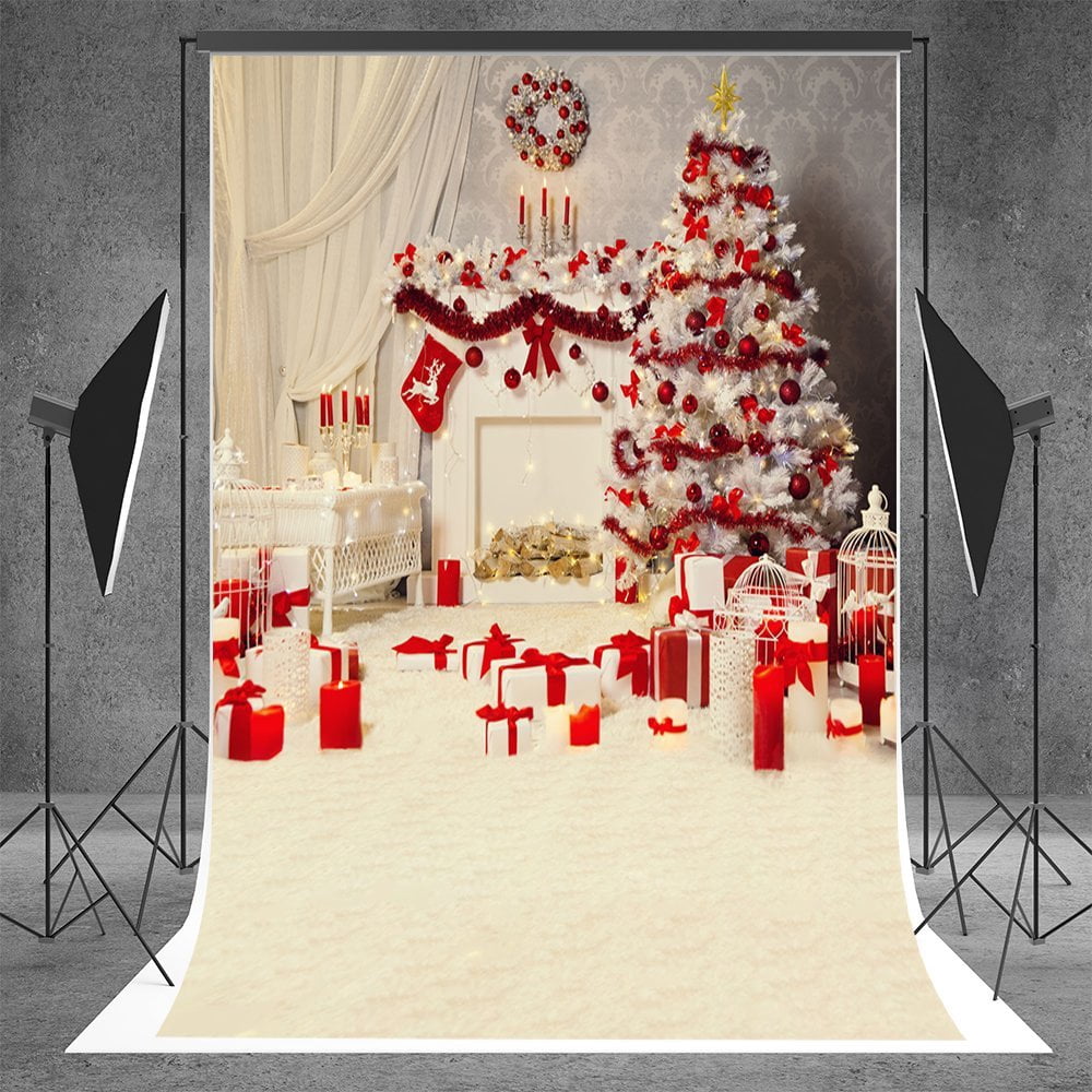 MOHome 5x7ft Photography Backdrops Christmas Theme Background for photo ...